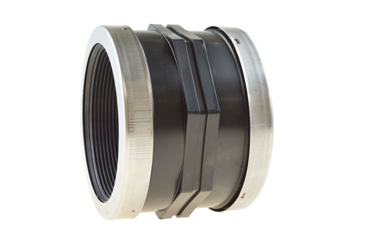 Ganze Muffe mit Innengewinde, PP