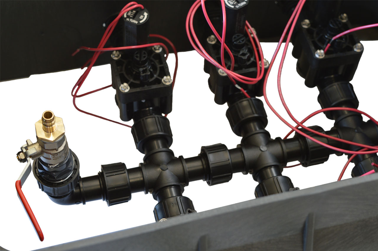 Ventilbox mit Ventilen vormontiert