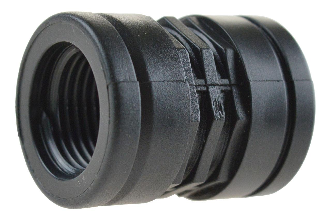 Ganze Muffe mit Innengewinde, PP