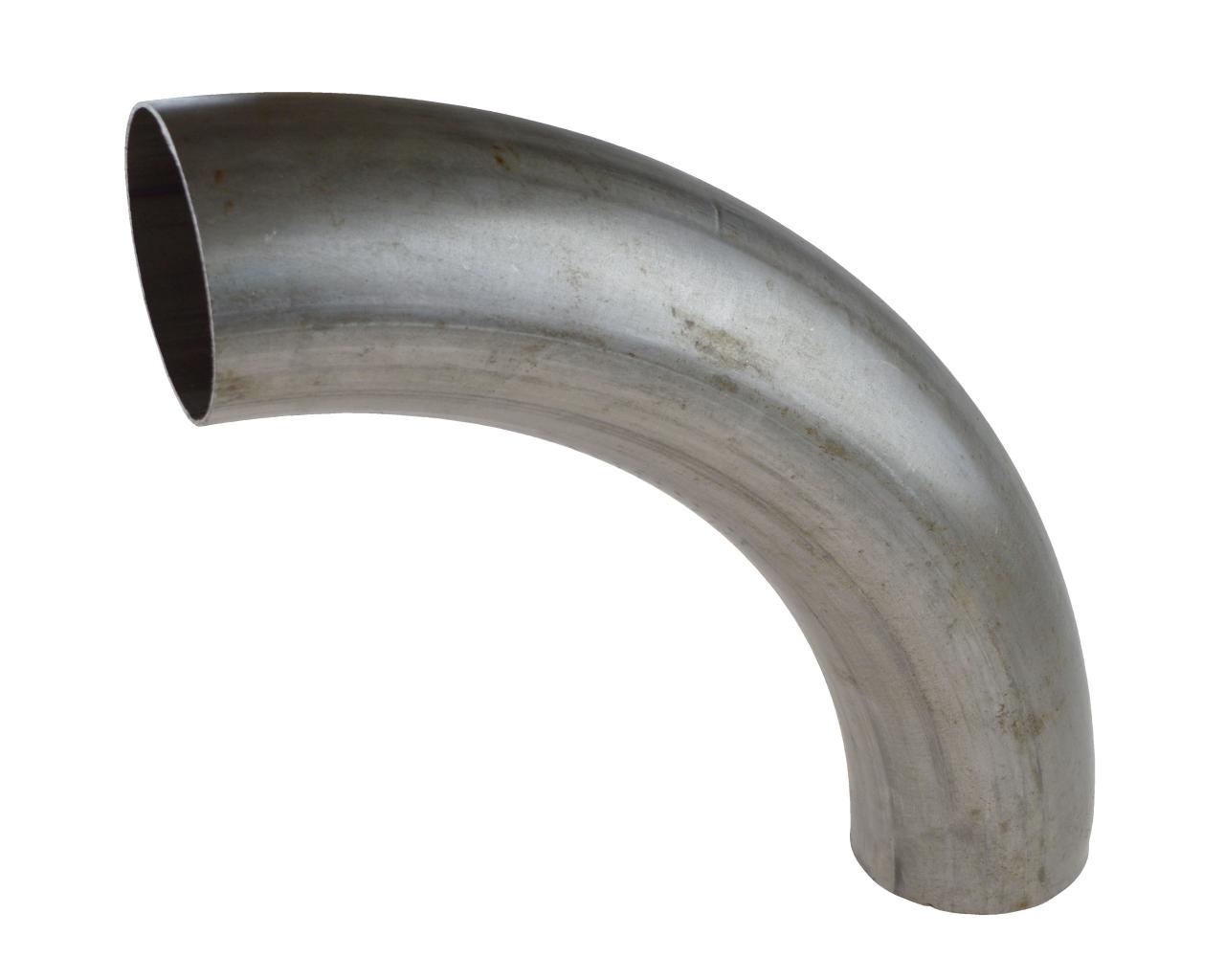 Schweißbogen 90°, Stahl, schwarz/NIRO