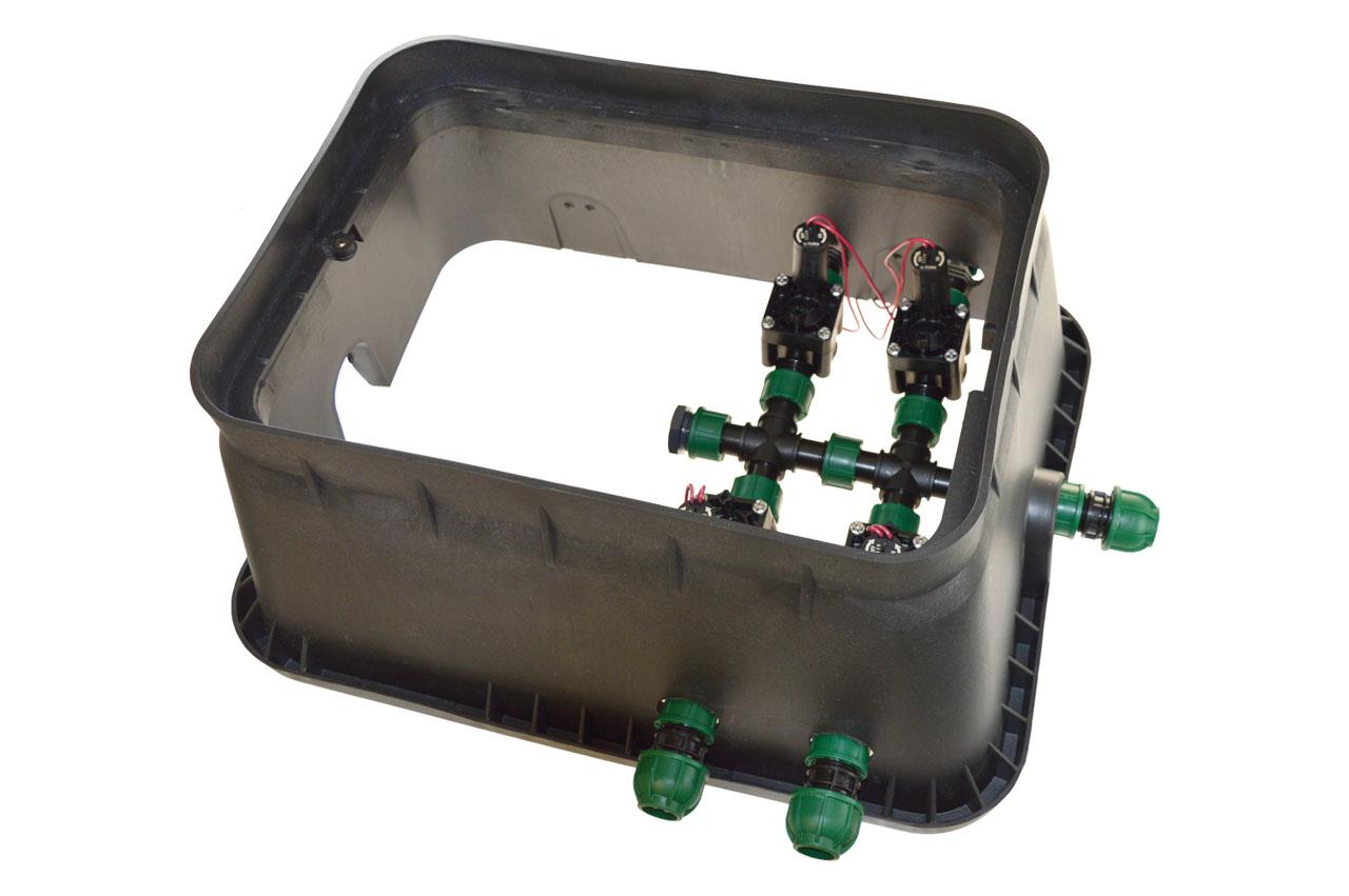 Ventilbox mit Ventilen vormontiert