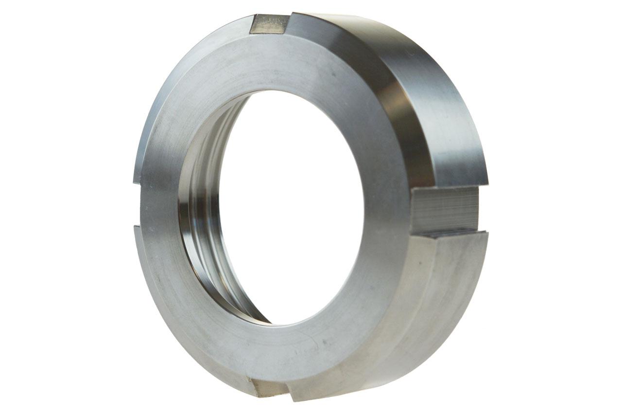 Nutmutter für Kegelstutzen, Edelstahl, DIN 11851